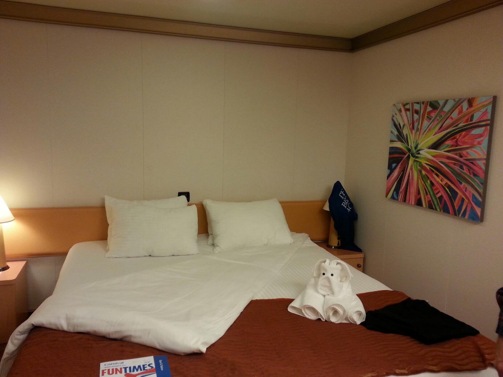 Interior Stateroom, Cabin Category 4F, Carnival Magic