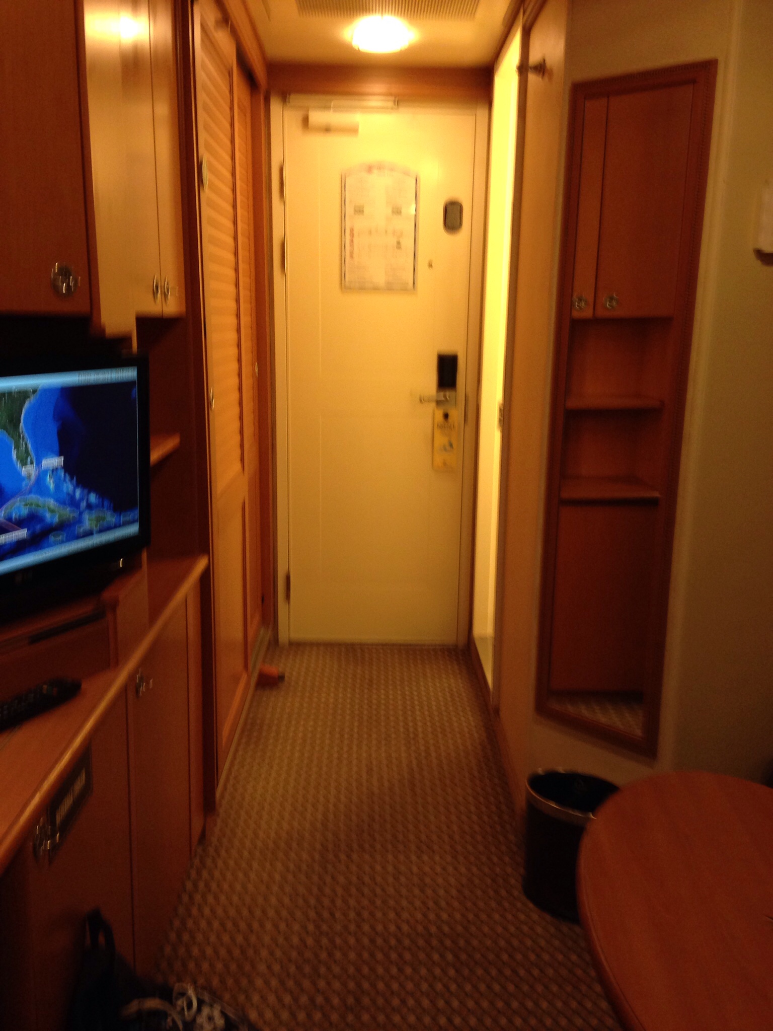 Standard Inside Stateroom, Cabin Category CW, Disney Wonder