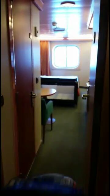 Classic Oceanview Stateroom, Cabin Category CE, Costa Fortuna