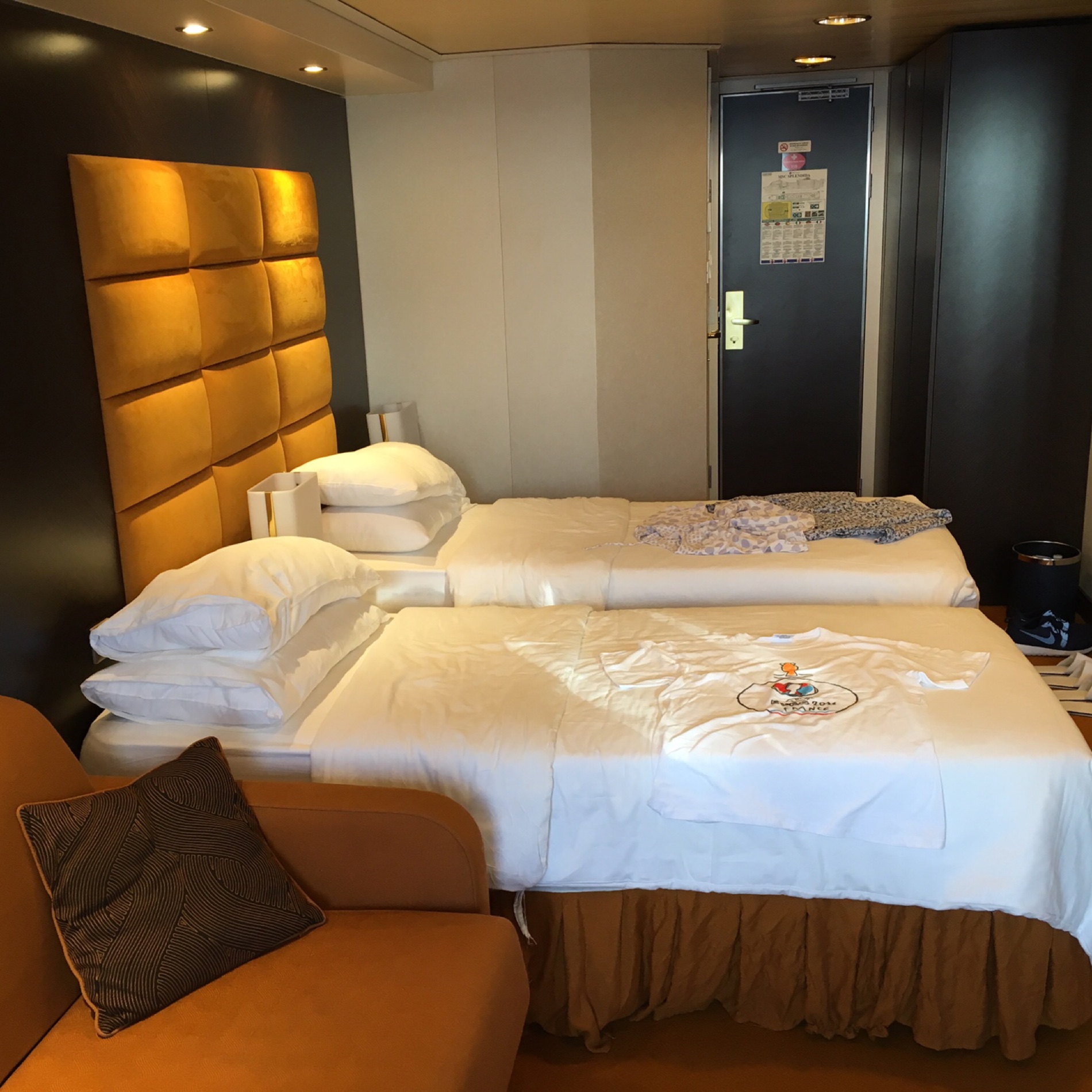 Balcony Stateroom, Cabin Category 3B, MSC Splendida