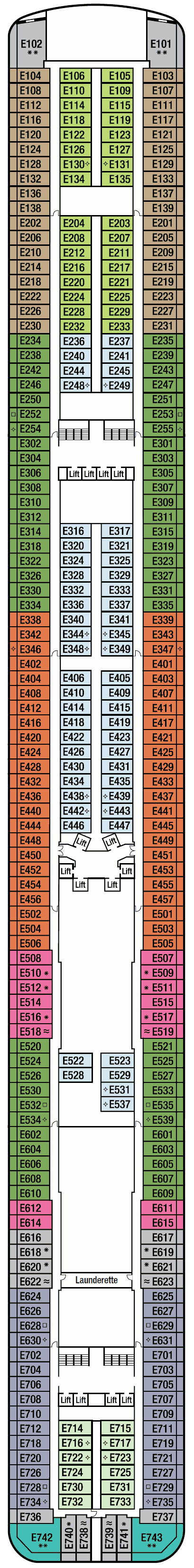 Britannia Deck Plans