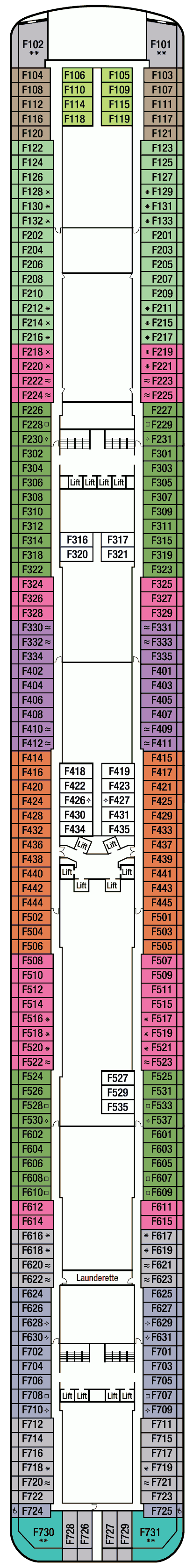 Britannia Deck Plans