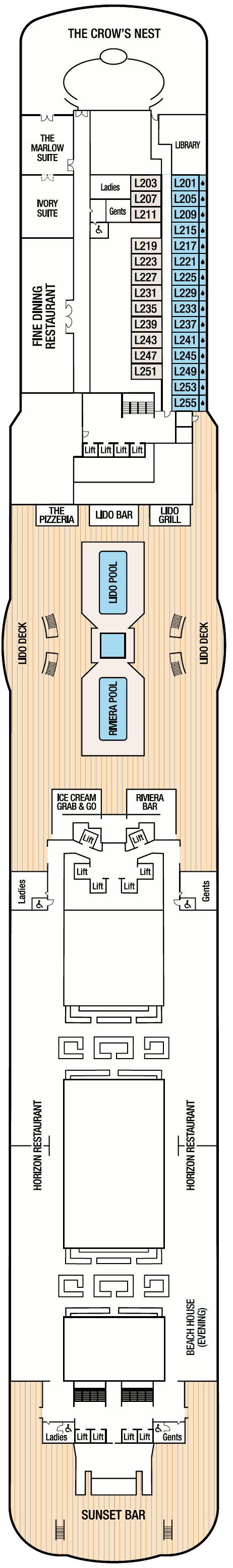 Britannia Deck Plans