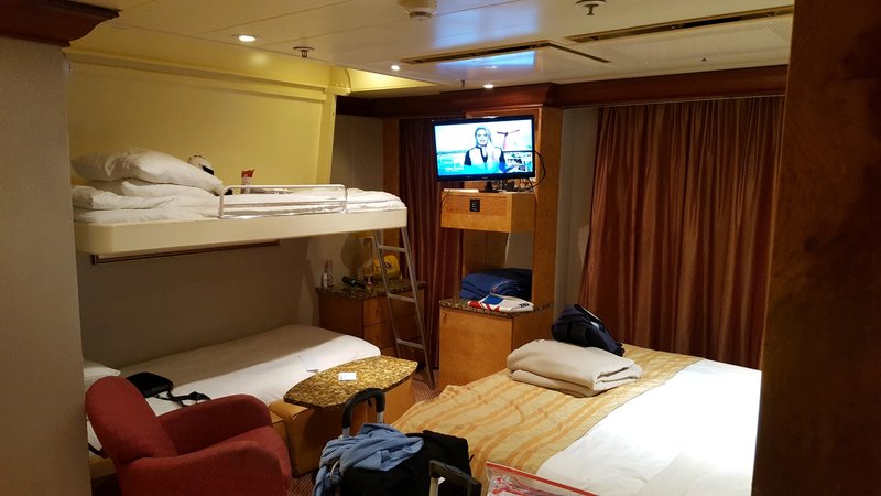 Balcony Cabin 6279 on Carnival Pride, Category 9Z