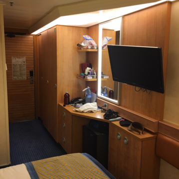 Carnival Sunshine Cabins and Staterooms