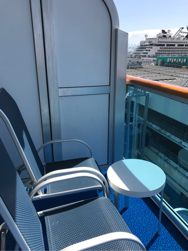 Balcony Stateroom, Cabin Category SU, Emerald Princess