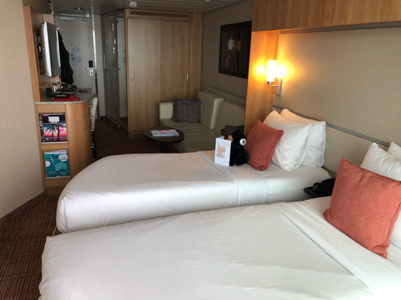Deluxe Veranda Stateroom, Cabin Category 2A, Celebrity Eclipse