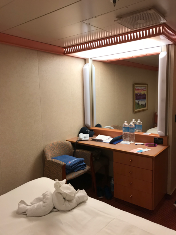 Interior Stateroom, Cabin Category 4F, Carnival Splendor