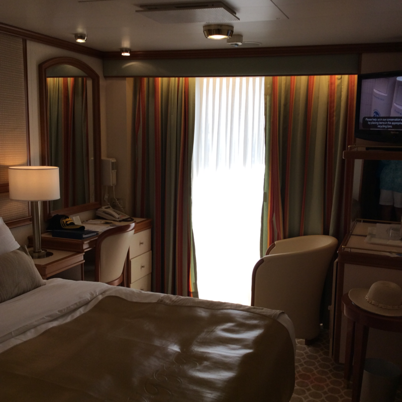 Balcony Stateroom, Cabin Category T4, Caribbean Princess