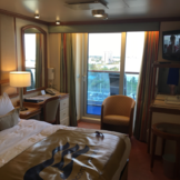 Balcony Stateroom, Cabin Category BB, Caribbean Princess