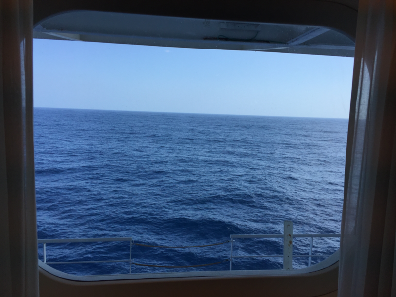 Oceanview Stateroom (Obstructed View), Cabin Category OY, Ruby Princess