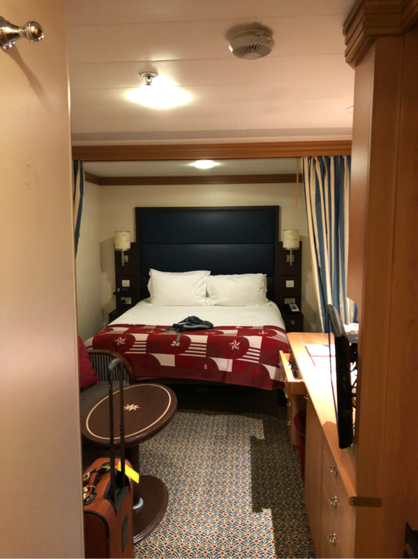 Standard Inside Stateroom, Cabin Category CW, Disney Wonder