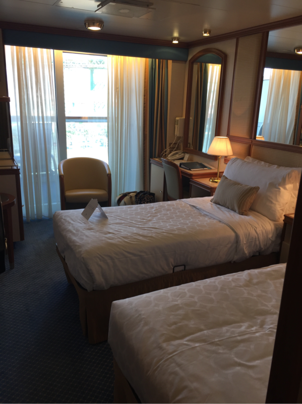 Balcony Stateroom, Cabin Category SU, Ruby Princess