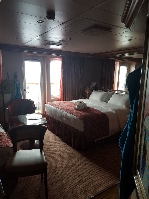Ocean Suite, Cabin Category U3, Carnival Splendor