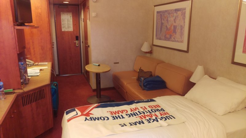 Extended Balcony Stateroom, Cabin Category 8K, Carnival Legend