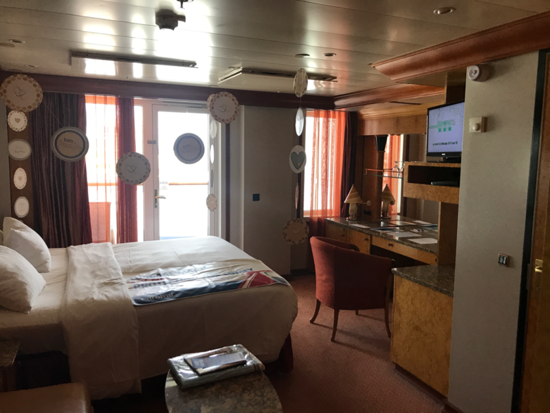 Balcony Cabin 7299 on Carnival Legend, Category 9Z