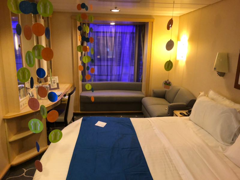 Promenade Stateroom, Cabin Category WE, Adventure of the Seas