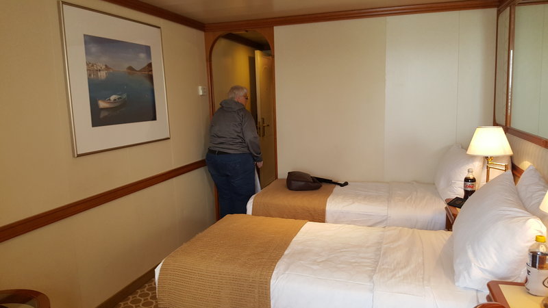 Balcony Stateroom, Cabin Category T3, Grand Princess