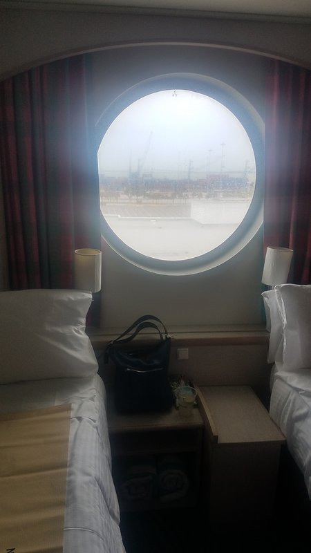 Mid-Ship Oceanview Porthole Window Stateroom, Cabin Category OF ...