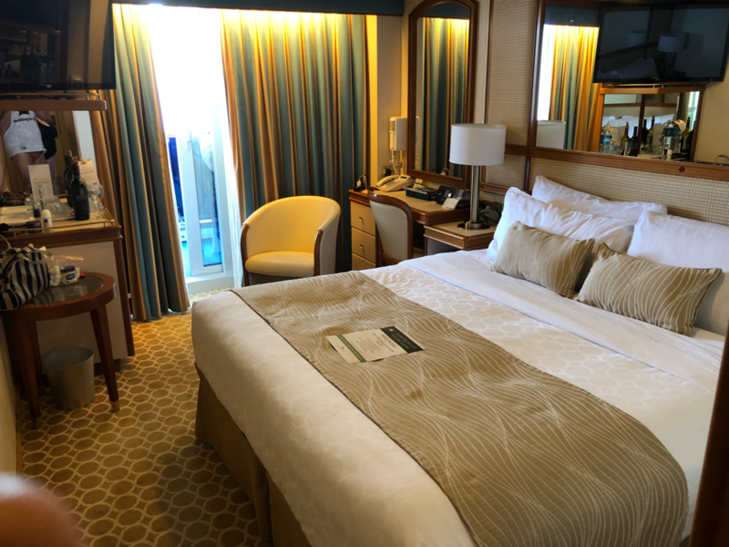 Balcony Stateroom, Cabin Category BC, Caribbean Princess