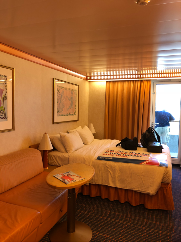 Balcony Stateroom, Cabin Category 8D, Carnival Legend