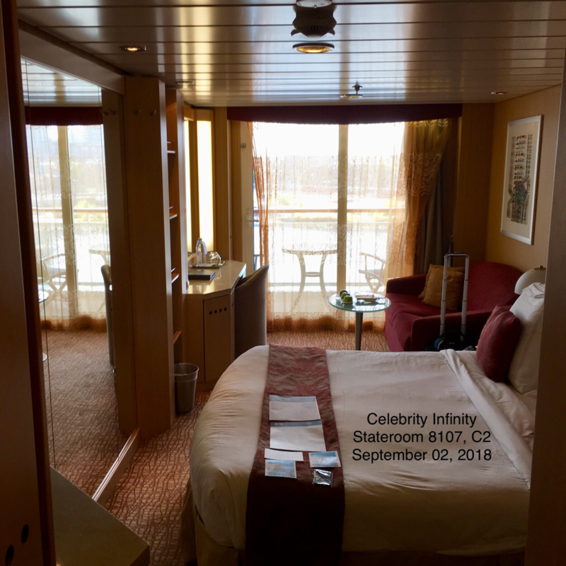 Celebrity Concierge Class, Cabin Category CZ, Celebrity Infinity