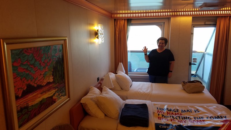 Balcony Cabin 7440 on Carnival Splendor, Category 8M