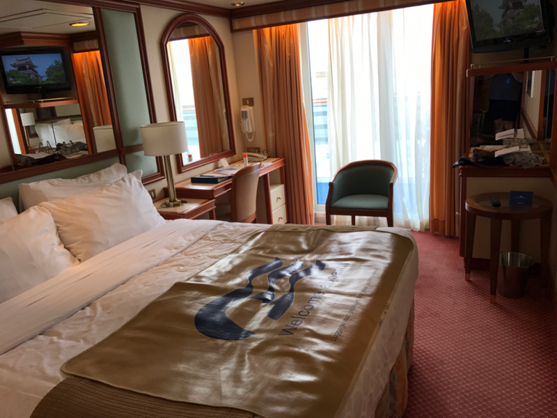 Balcony Cabin B601 on Coral Princess, Category SV