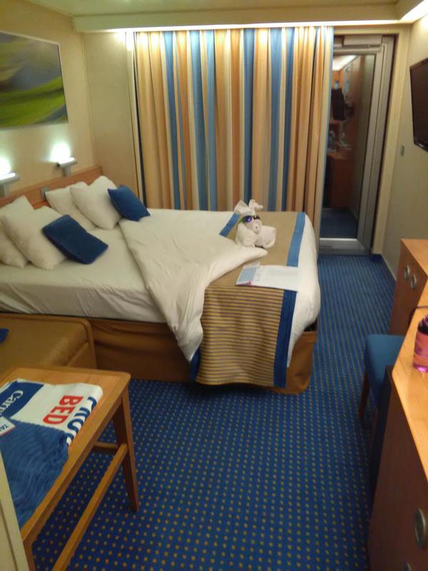 Carnival Sunshine Cabins and Staterooms