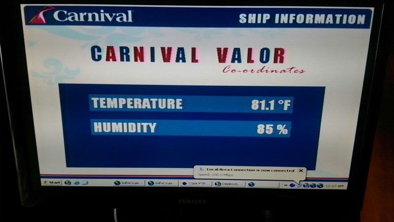 Carnival Valor Features and Amenities