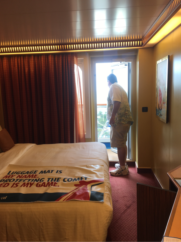 Balcony Cabin 1032 on Carnival Splendor, Category 8P
