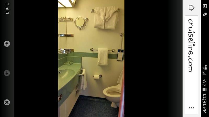 Balcony Cabin 7445 on Carnival Freedom, Category Q9