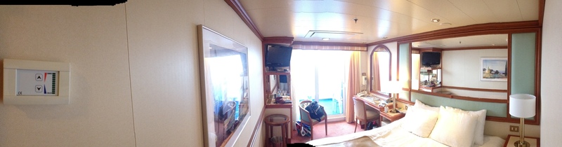 Premium Balcony Stateroom, Cabin Category BV, Coral Princess