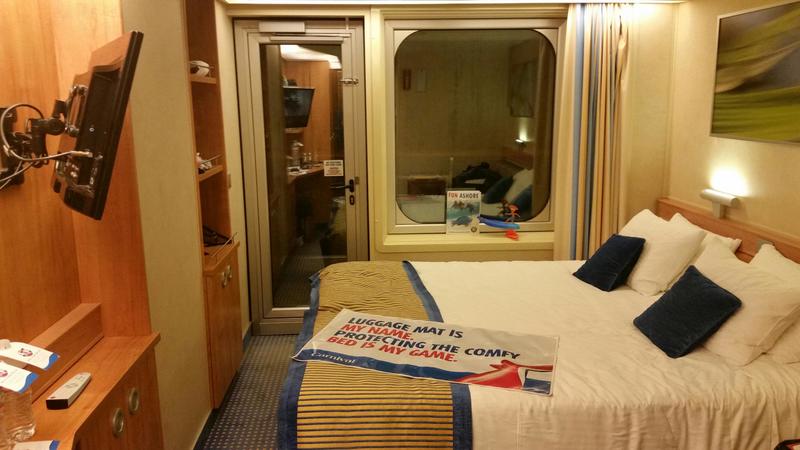 Carnival Sunshine Cabins and Staterooms