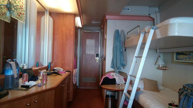 Oceanview Cabin 1283 on Carnival Splendor, Category 6B