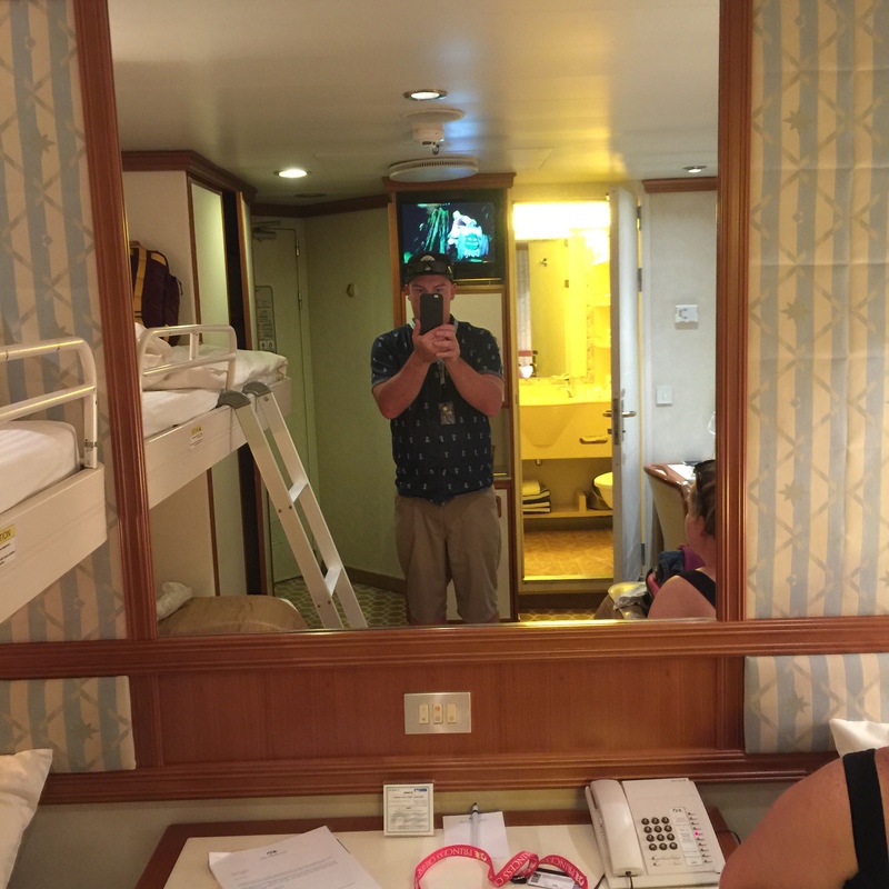 Inside Cabin D735 on Sea Princess, Category IE