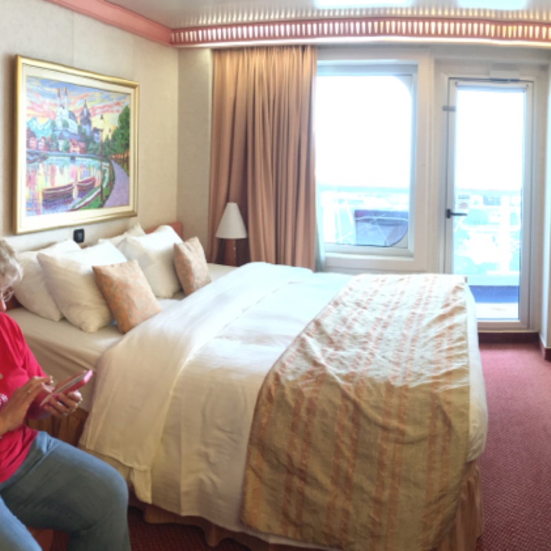 Balcony Stateroom, Cabin Category 8D, Carnival Splendor
