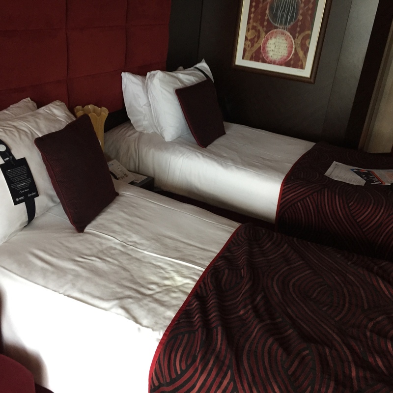 MSC Splendida Cabins and Staterooms