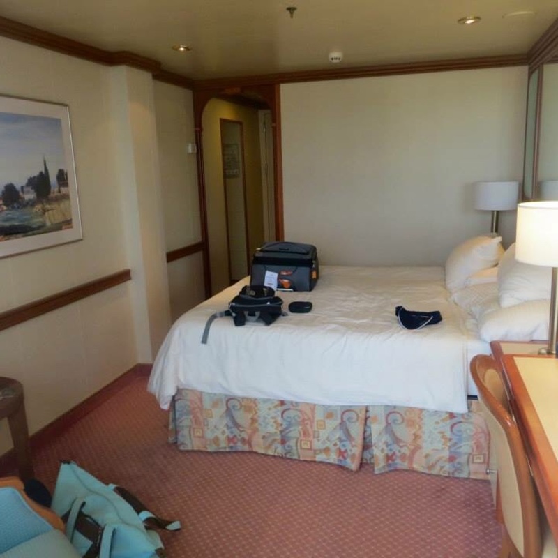 Balcony Cabin D225 on Coral Princess, Category T3