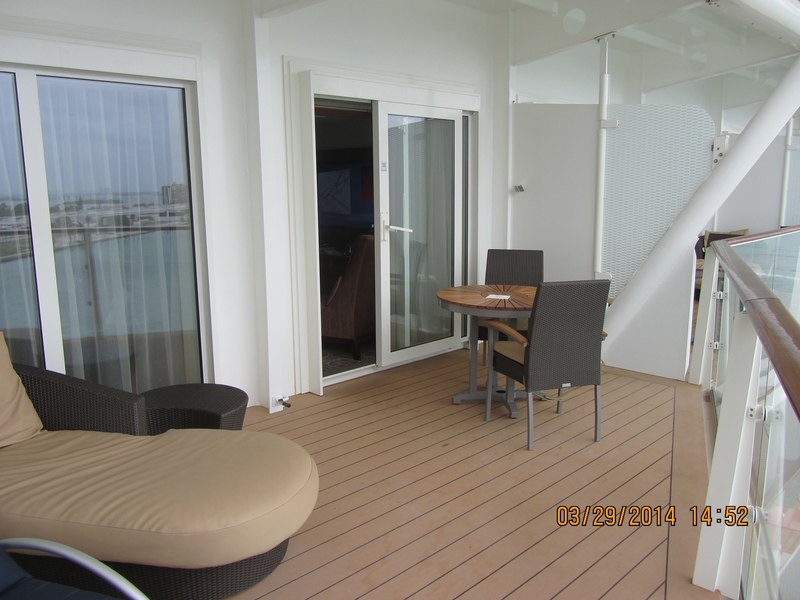 Suite 1615 on Celebrity Reflection, Category C1
