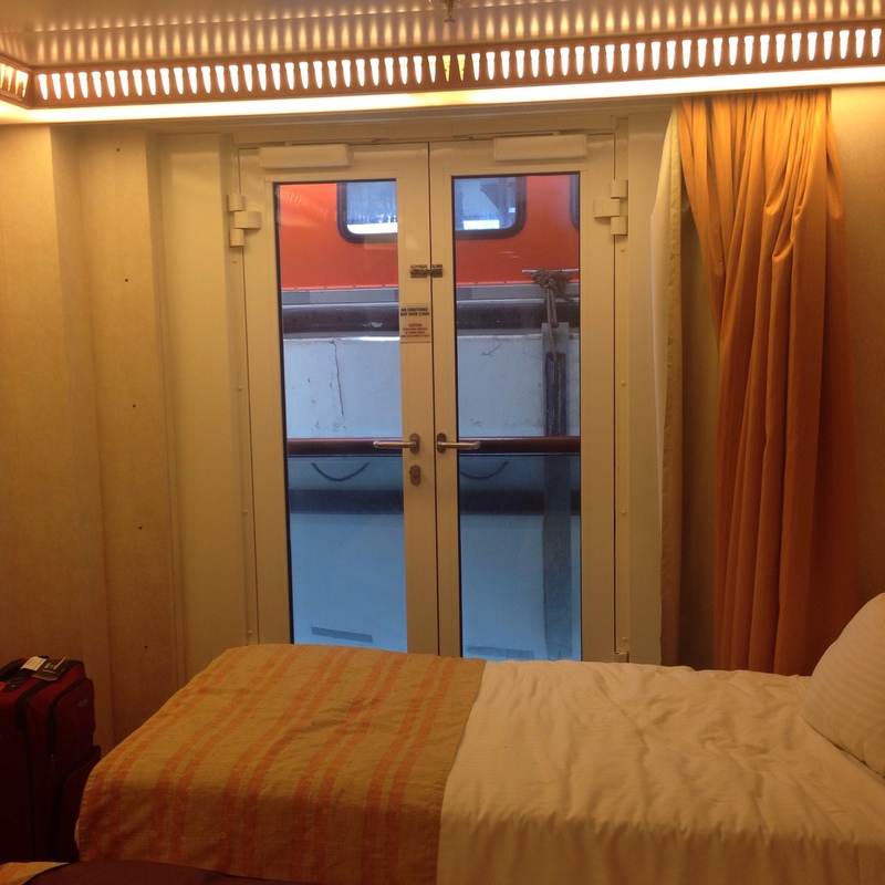 Inside Cabin 4107 on Carnival Miracle, Category 4K