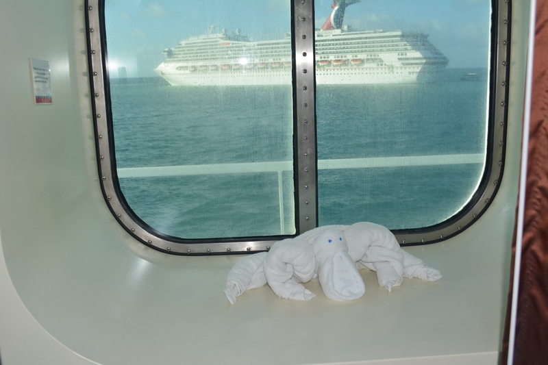 Oceanview Cabin 2485 on Carnival Magic, Category 6Y