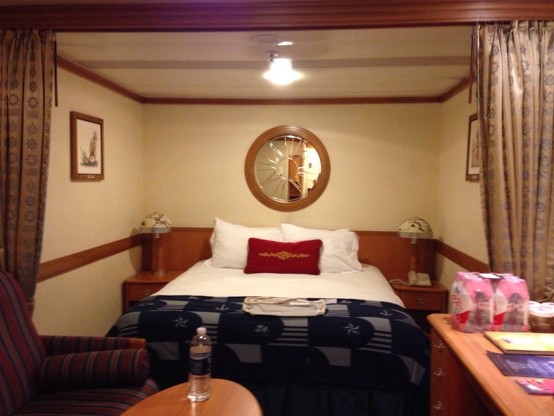 Standard Inside Stateroom, Cabin Category CW, Disney Wonder